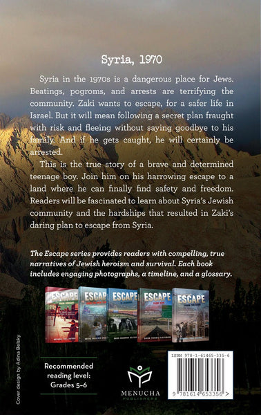 Escape from Syria - 9781614653356 - Menucha Publishers Inc.