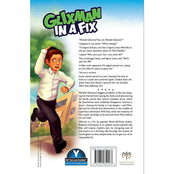 Glixman in a Fix - 9781614651567 - Menucha Publishers Inc.