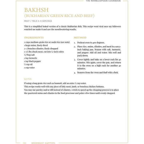 The Marblespoon Cookbook - 9781614651659 - Menucha Publishers Inc.