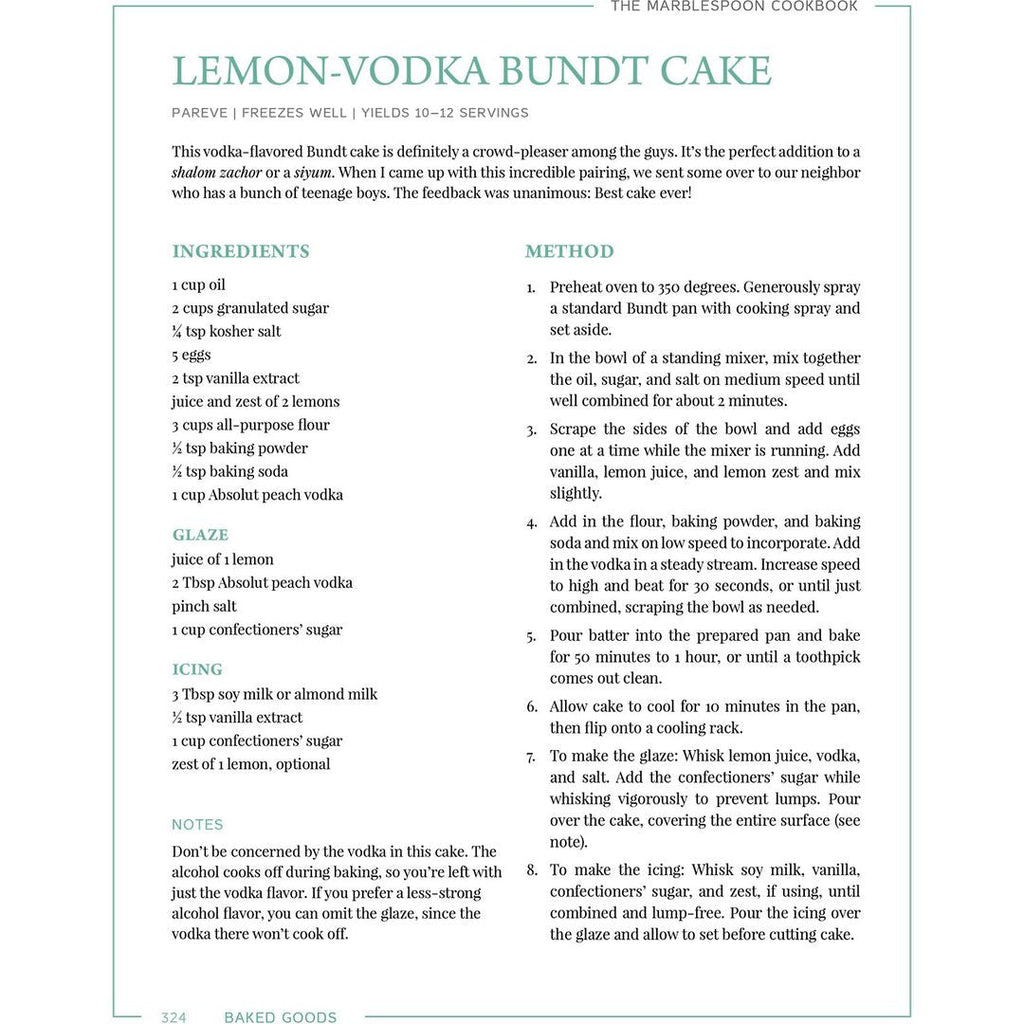 The Marblespoon Cookbook - 9781614651659 - Menucha Publishers Inc.