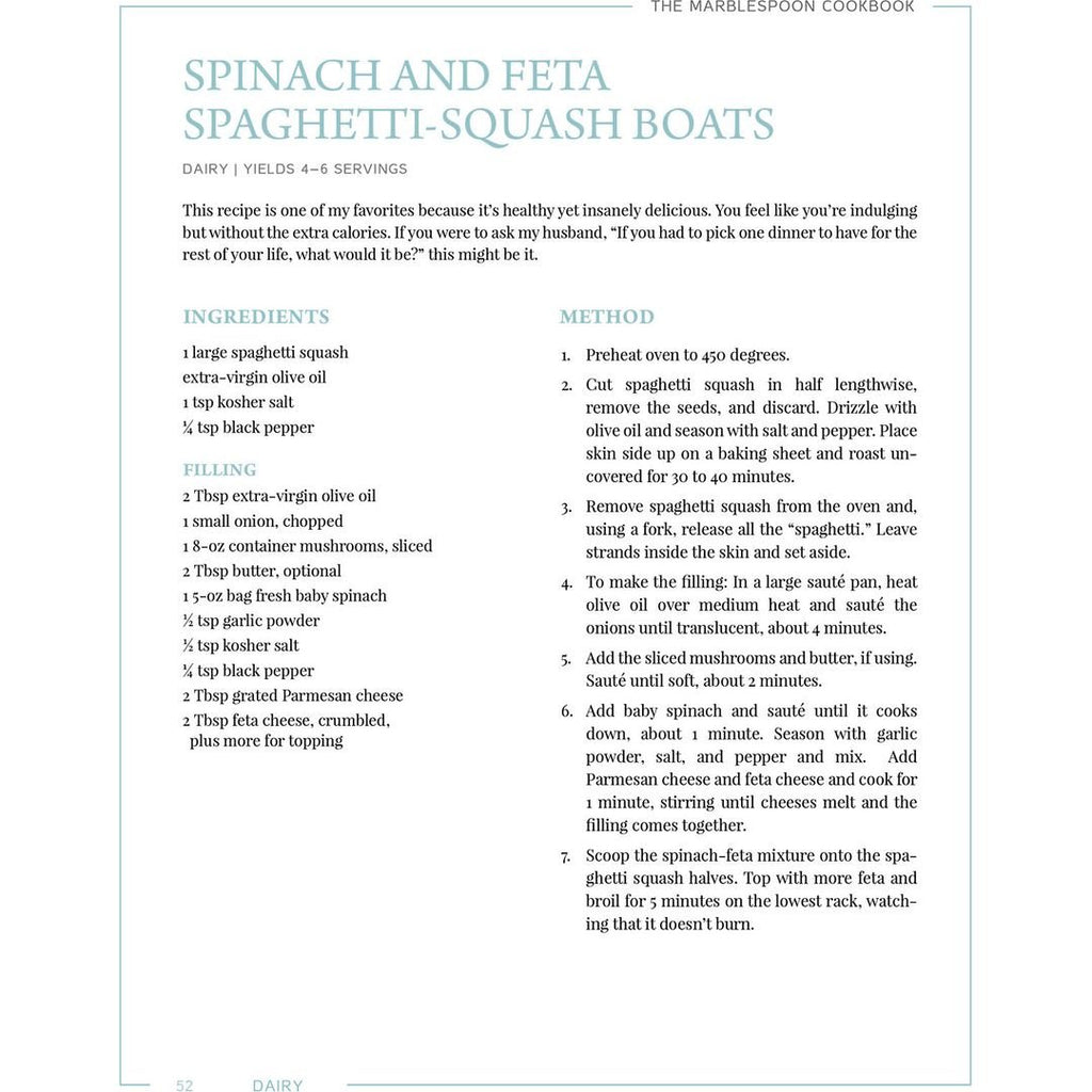 The Marblespoon Cookbook - 9781614651659 - Menucha Publishers Inc.