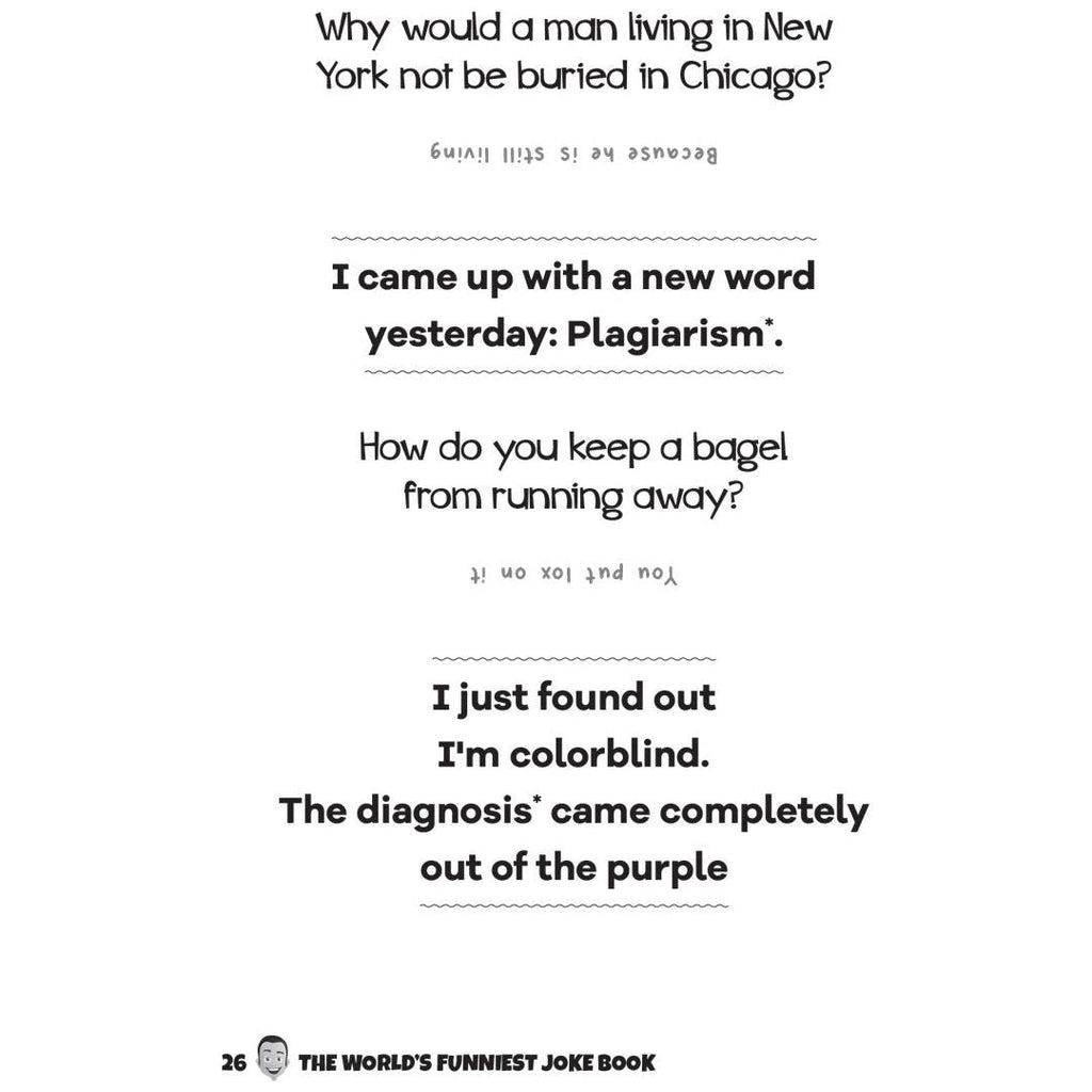 The World's Funniest Joke Book - 9781614659426 - Menucha Publishers Inc.